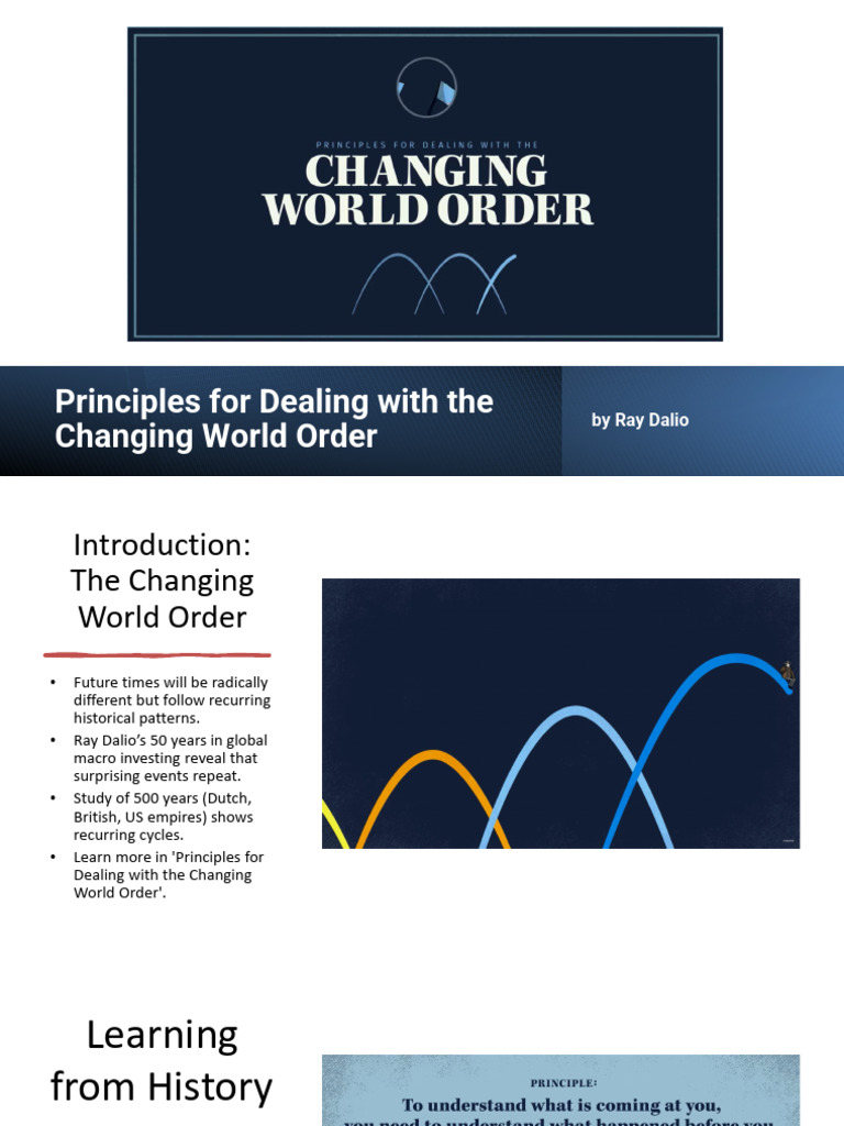 Understanding Changing World Orders | PDF | Money | United States Dollar