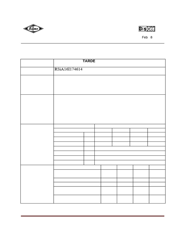 Ficha Tecnica Ponqué Gala | PDF | Trigo | Vitamina