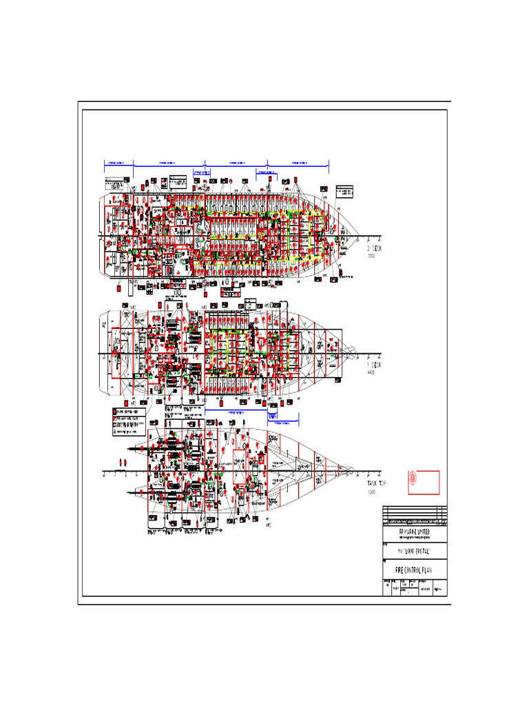 General arrangment plan Sally albatross | PDF