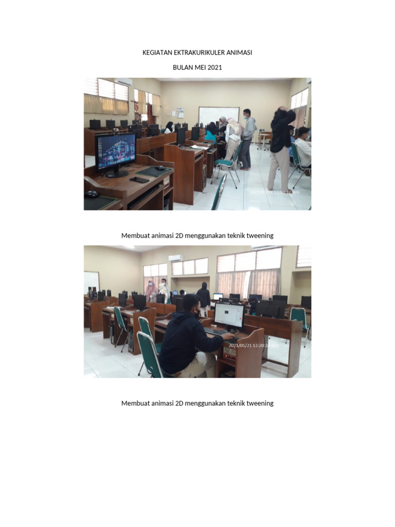 Animasi 2D: Teknik Tweening Mei 2021 | PDF