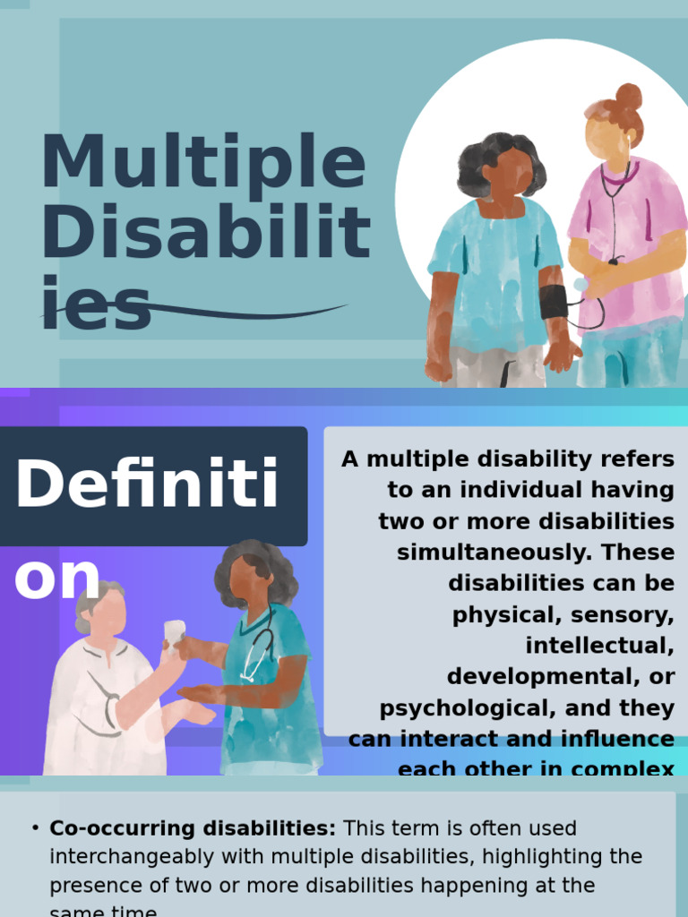 Multiple Disabilities | PDF | Cerebral Palsy | Autism