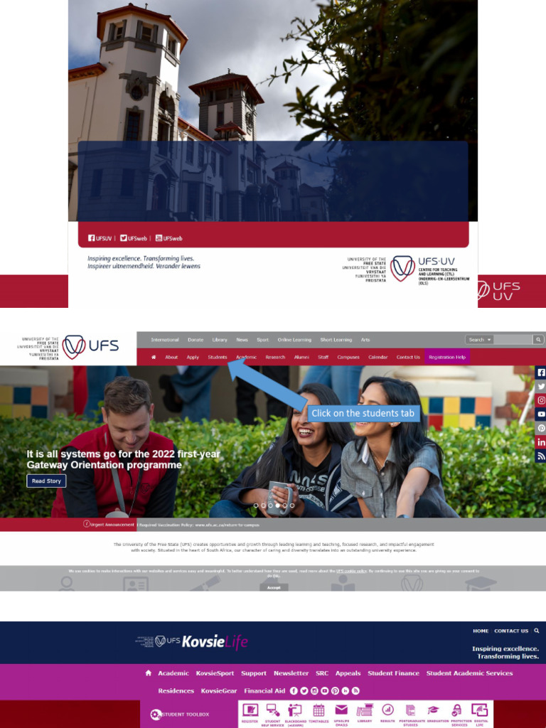 UFS Class Sign-Up Guide | PDF