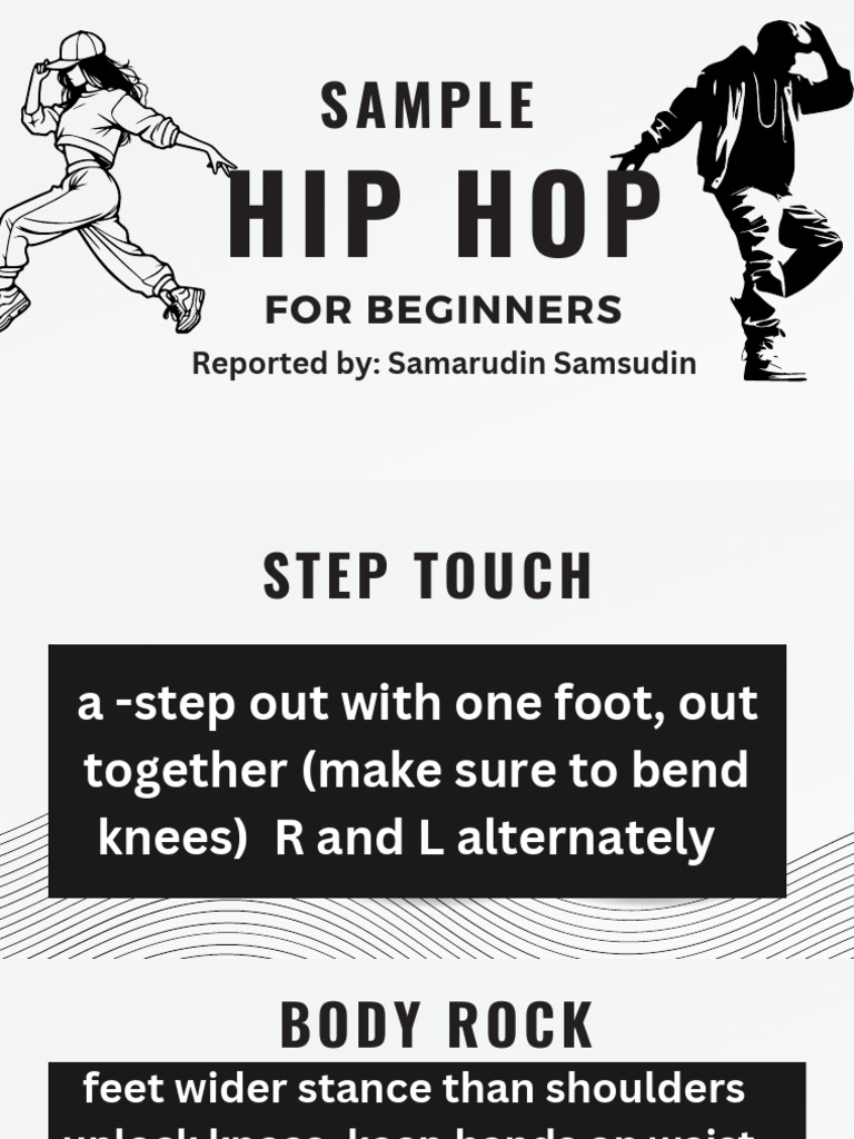 Beginner Hip Hop Dance Steps Guide | PDF