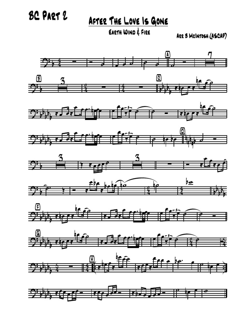 After the Love is Gone - BC2 | PDF