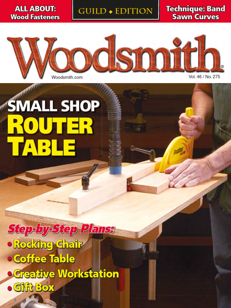 Woodsmith 275 | PDF | Drill | Woodworking