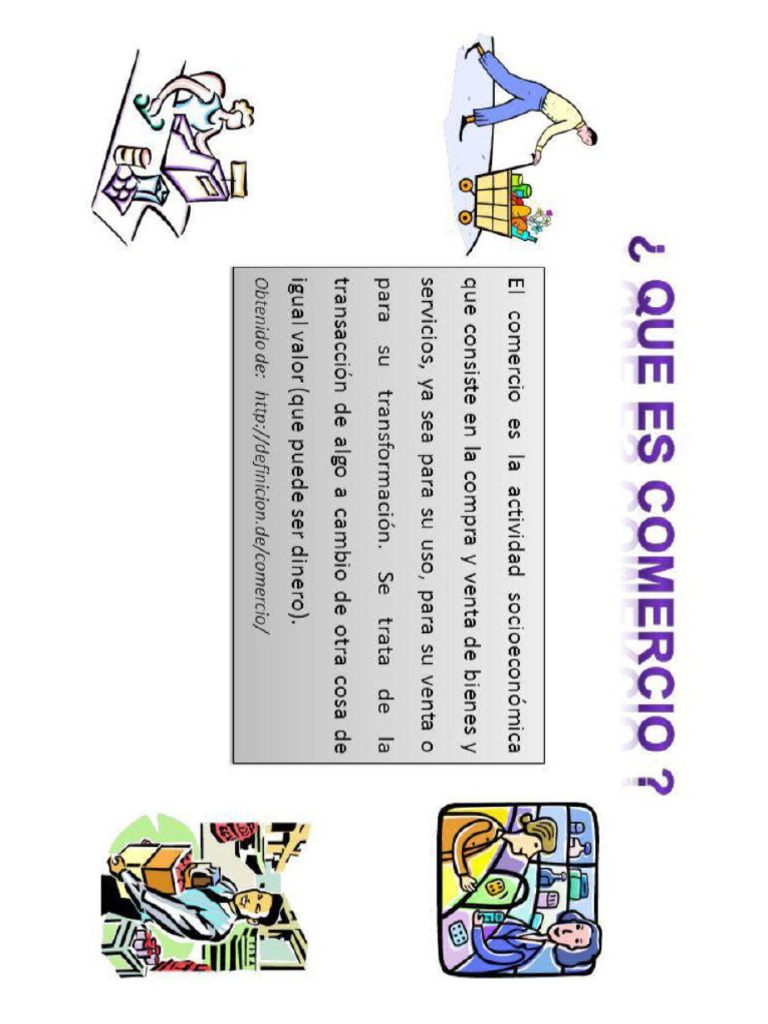 Qué Es El Comercio y Servicio | PDF