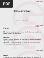 Tipos de Drenos Cirúrgicos e Suas Funções | PDF | Especialidades médicas