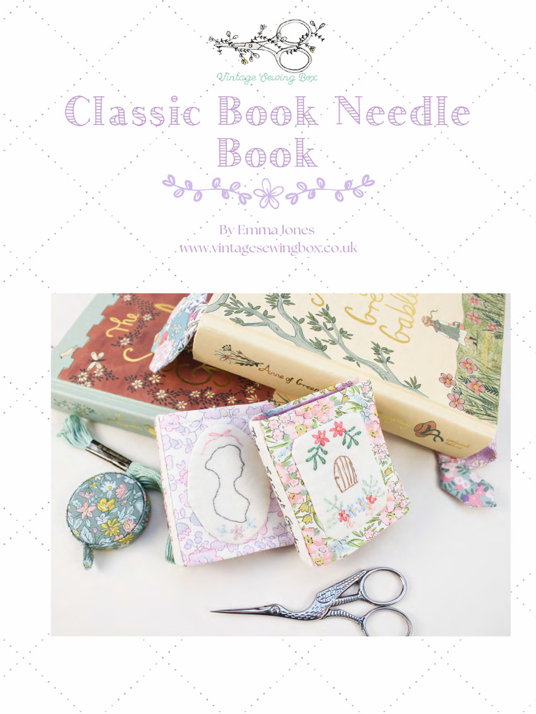 Class Book Needle Book Instructions | PDF | Embroidery | Sewing