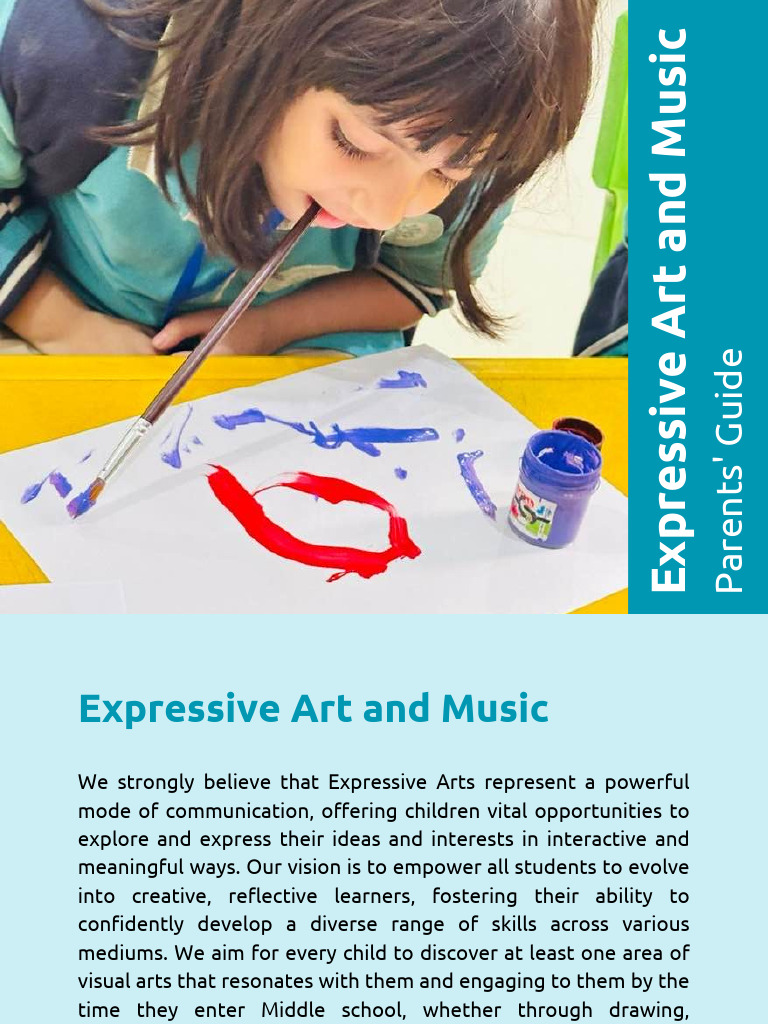 Expressive Arts & Music: A Parent's Guide | PDF | The Arts | Creativity
