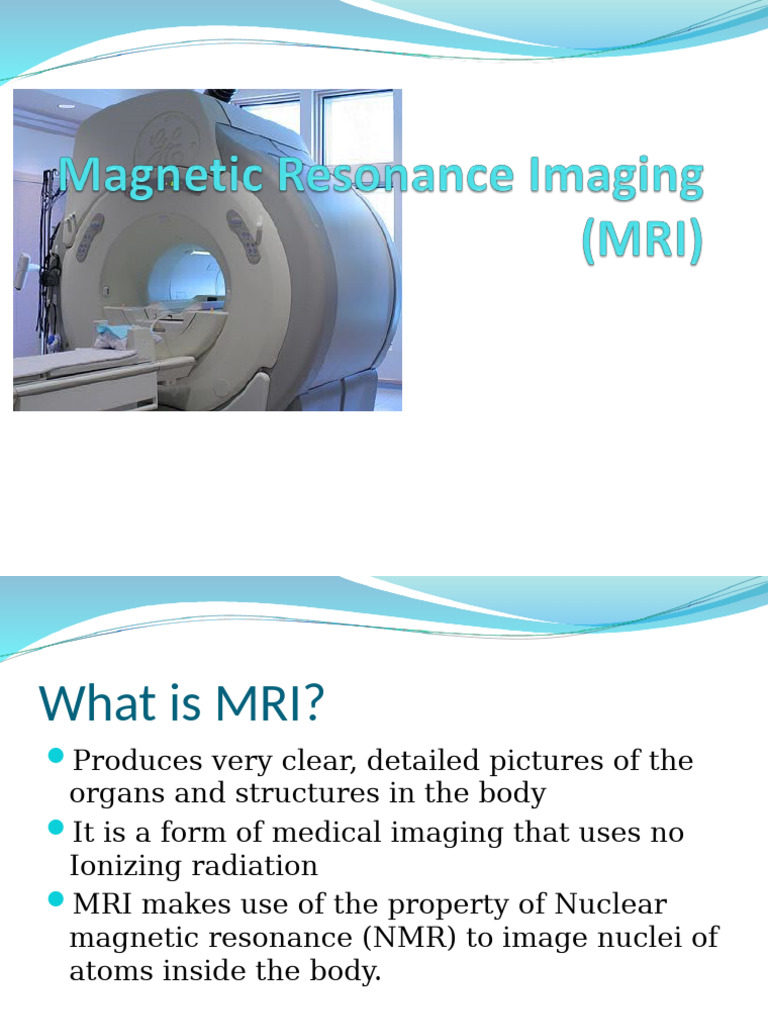 RT 9 Lesson 4 Final | PDF | Magnetic Resonance Imaging | Mammography