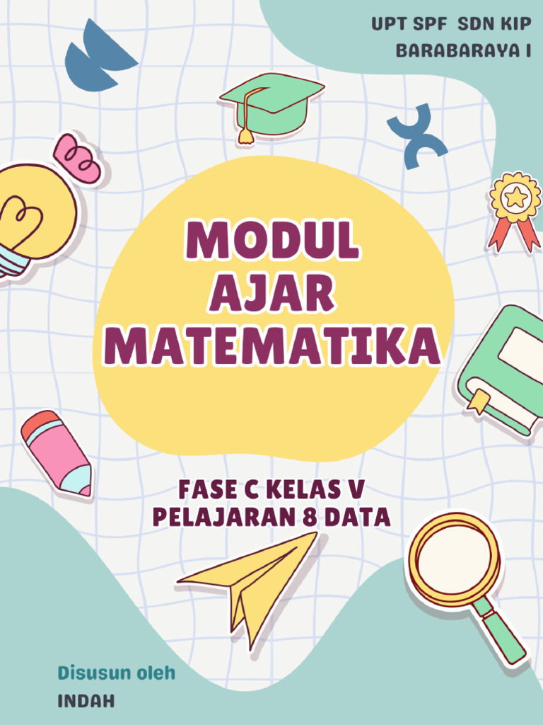 MODUL AJAR MATEMATIKA KELAS 5 Piktogram Dan Diagram Batang | PDF