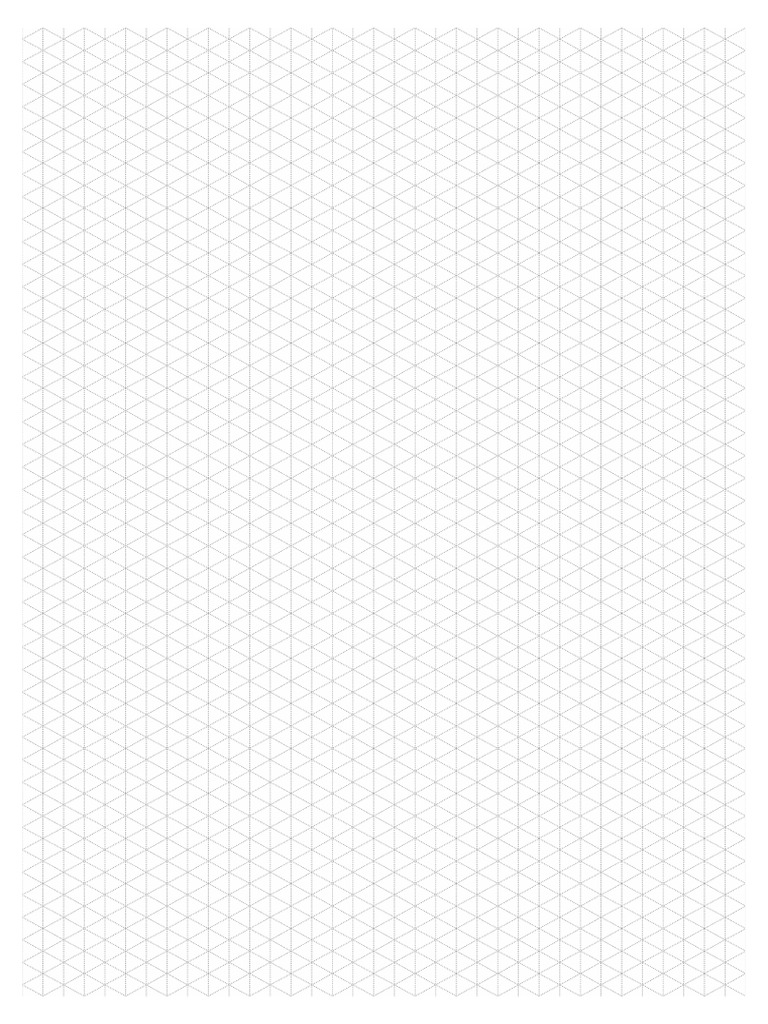 Grid Isométrico A4 | PDF