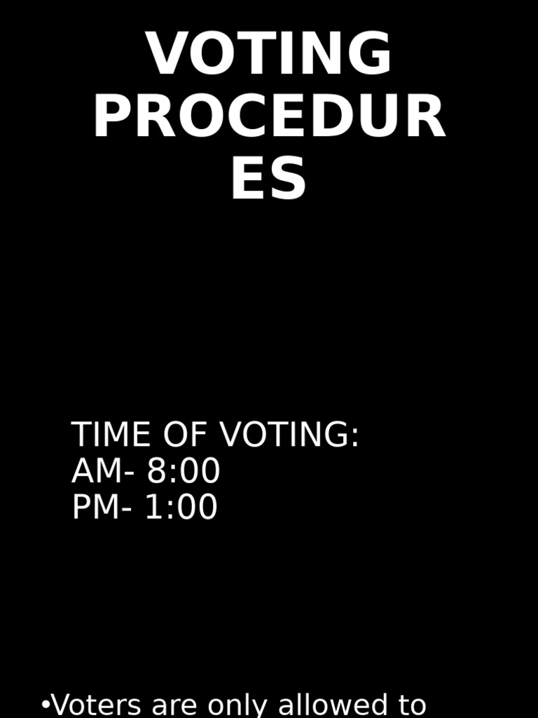 School Election Voting Guide | PDF
