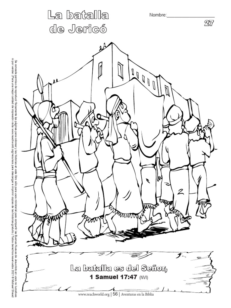 Michael Shead Aventuras en La Biblia La Batalla de Jerico | PDF | Joshua