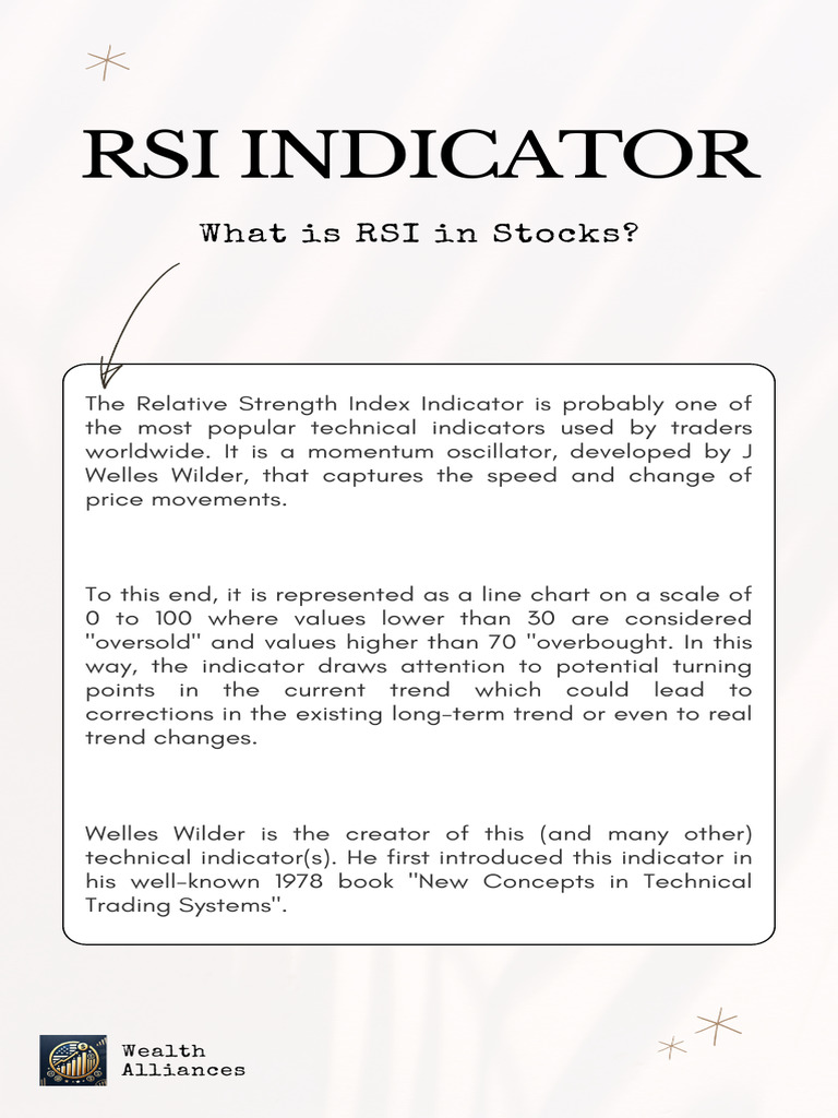 The RSI Indicator | PDF | Market Trend | Financial Markets