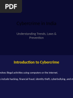 Cybercrime India Expanded Presentation | PDF | Cybercrime | Computer Security
