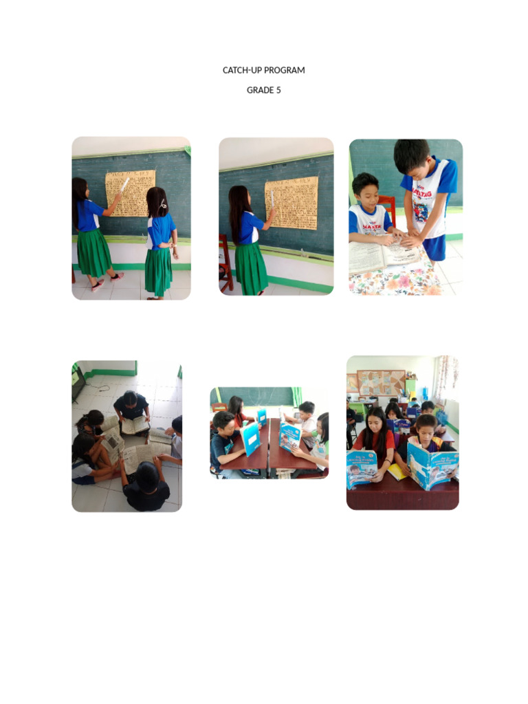 Catch Up Grade 5 | PDF