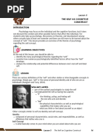 Uts Chapter 1 Lesson 3 | PDF | Id | Self Esteem