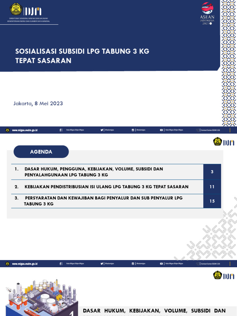 Sosialisasi Subsidi LPG 3 Kg | PDF