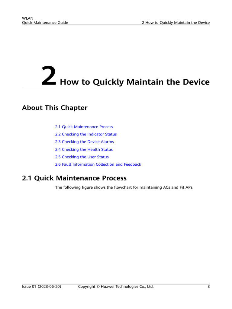 AC6508 Quick Maintenance Guide | PDF | Computer Network | Troubleshooting