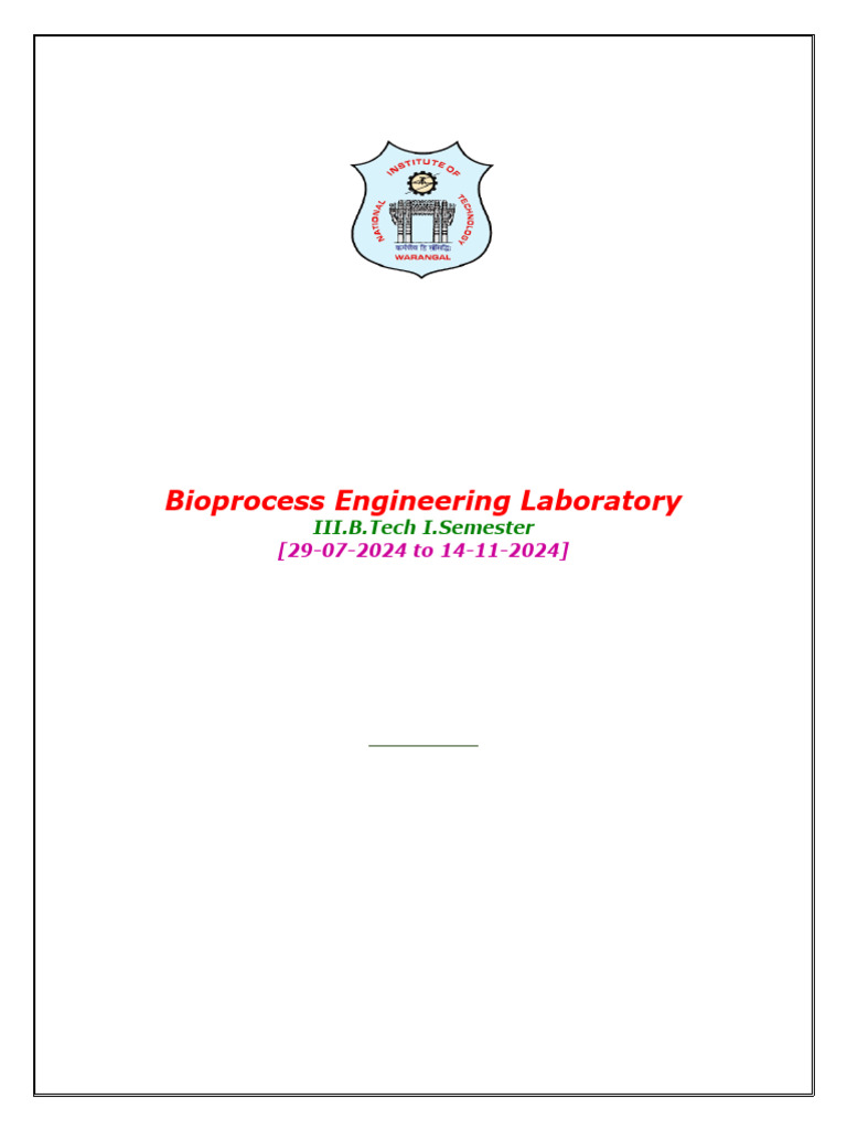 Bpe Lab 2024 | PDF | Hydrolysis | Enzyme