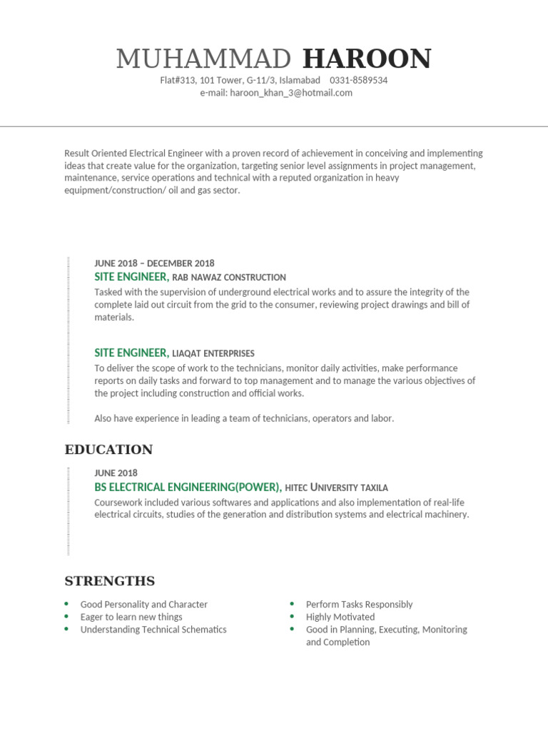 Muhammad Haroon | PDF