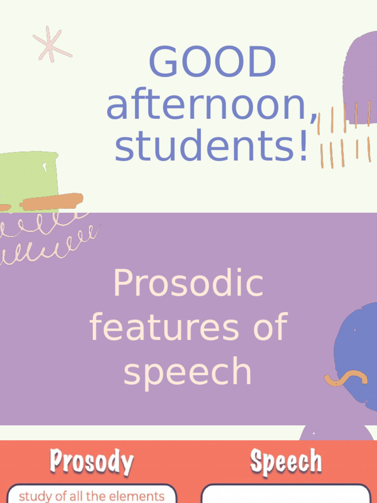 l5 - Prosodic Features | PDF
