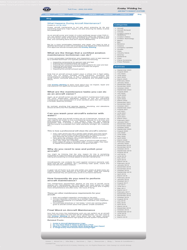 Essential Aircraft Maintenance Guide | PDF | Aviation | Landing Gear