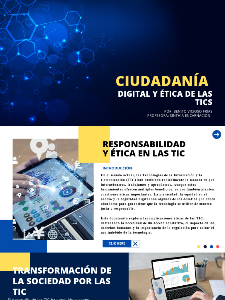 Benito Actividad Ii - Ética y La Tics | PDF | Tecnología de información y comunicaciones ...