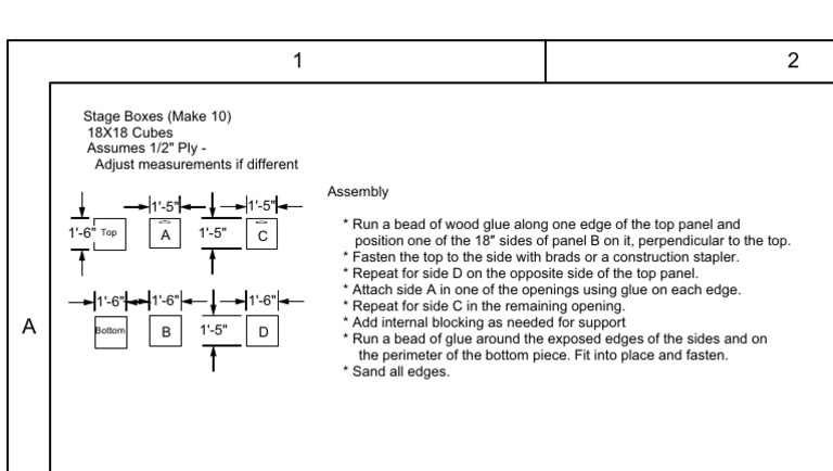 Stage Blocks | PDF