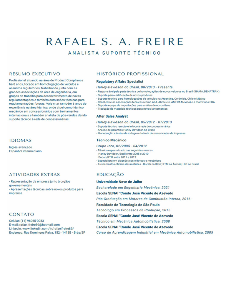 CV Rafael Freire 2022 | PDF