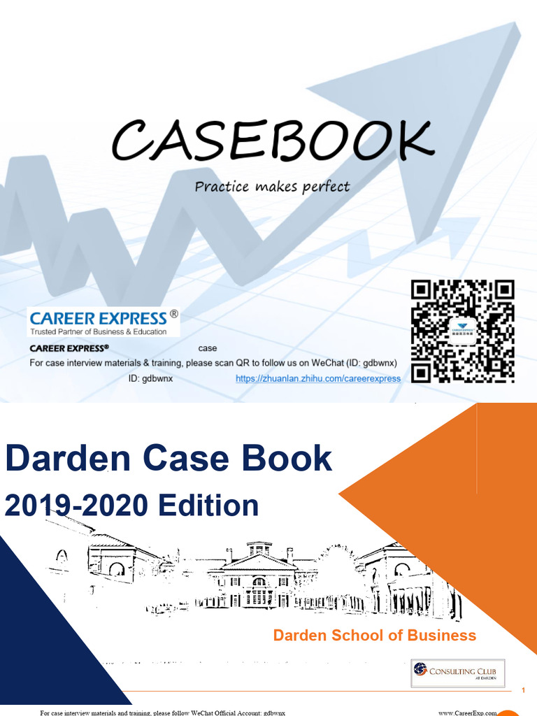 Virginia Darden Casebook 2019_2020 | PDF