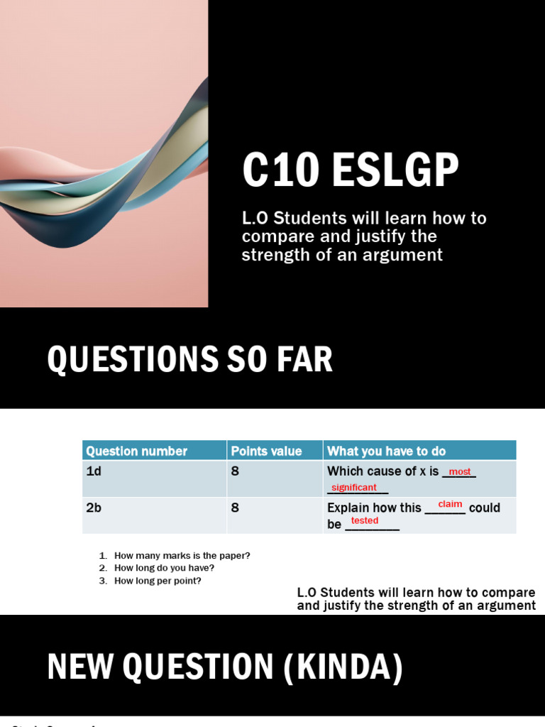 GP Exam | PDF | Argument | Evidence