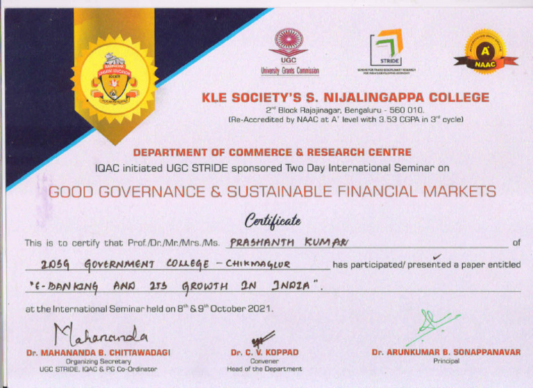 Prashanth Kumar | PDF