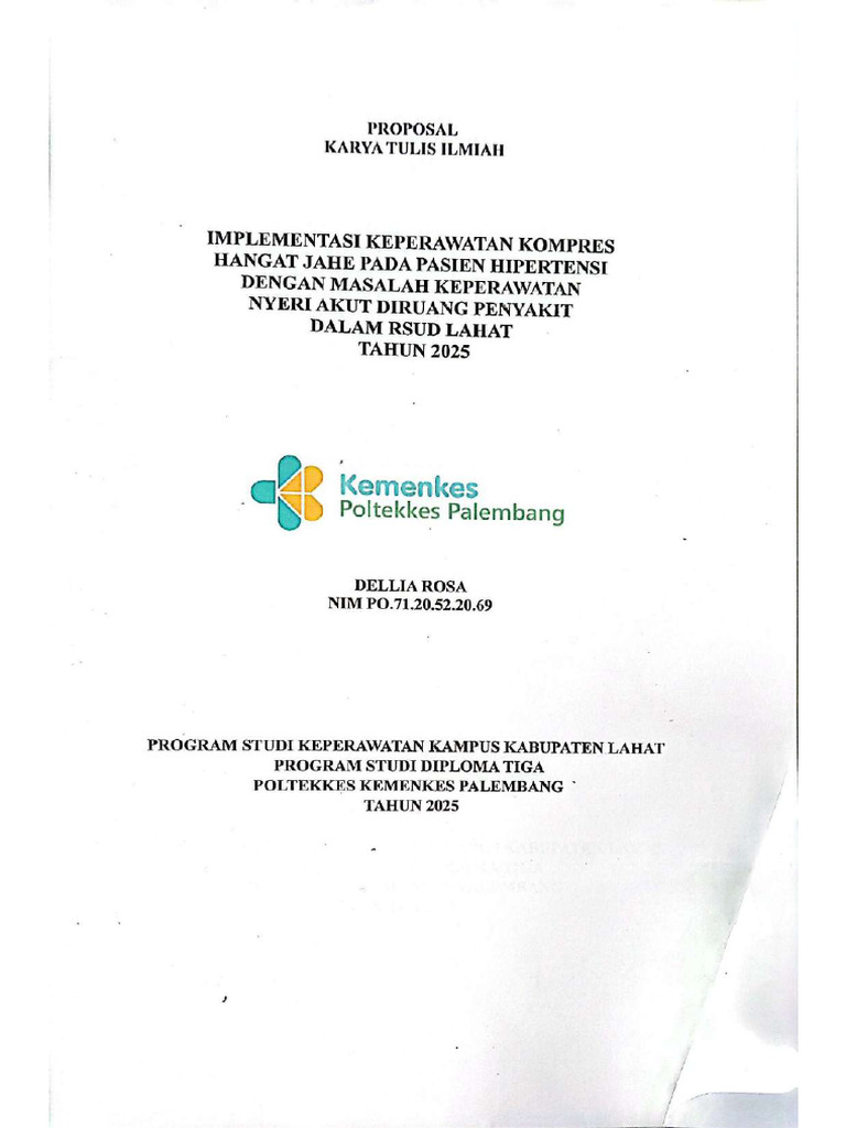 Bab 123 Dellia Proposal_compressed | PDF