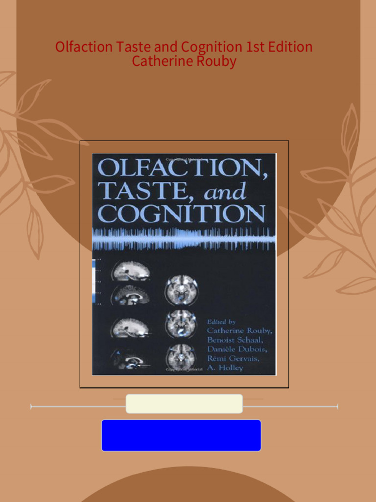 Full Download Olfaction Taste and Cognition 1st Edition Catherine Rouby ...