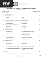 VSEPR Practice Questions | PDF | Chemical Substances | Sets Of Chemical ...