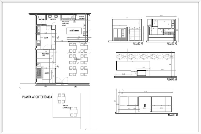 Plano de Boutique y Distribución Interior | PDF