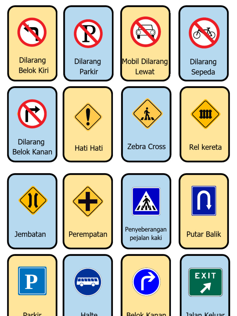 Petunjuk dan Larangan Jalan | PDF