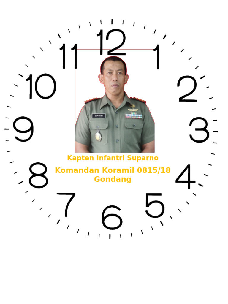Komandan Koramil 0815/18 Gondang: Kapten Infantri Suparno | PDF