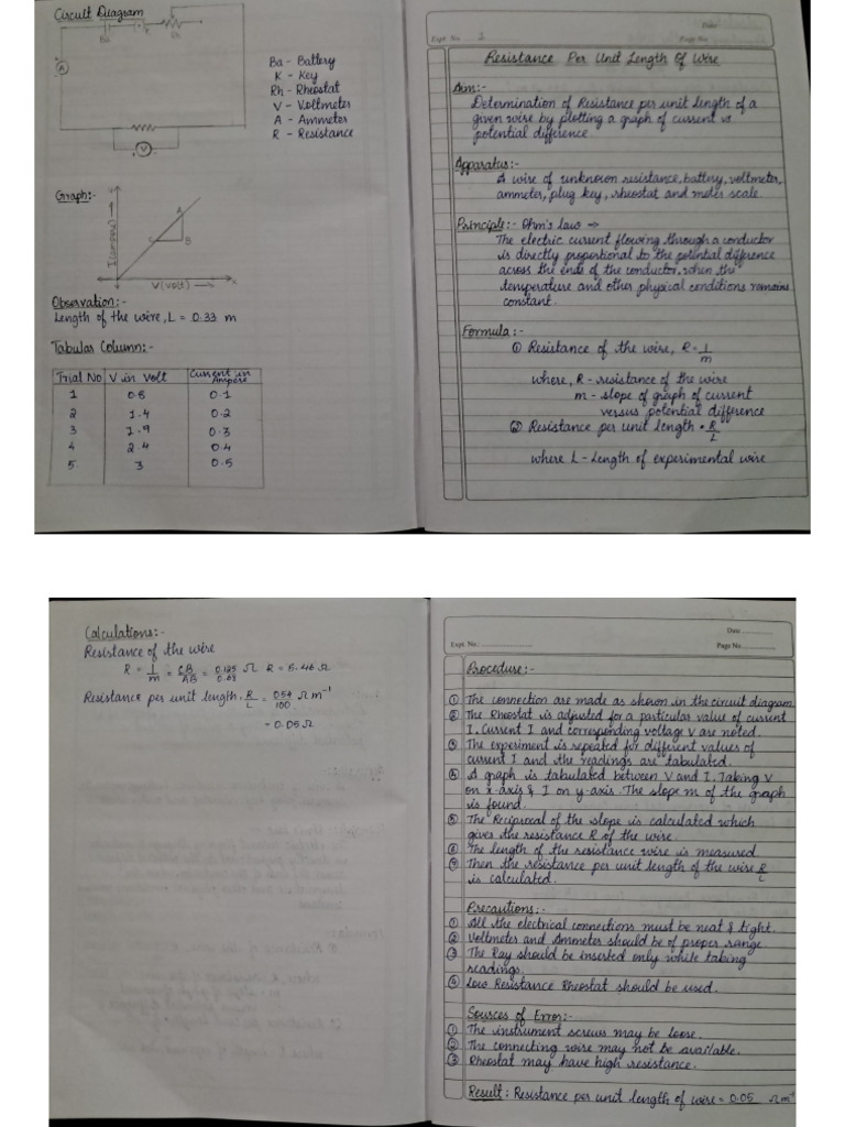 MR's Physics Record | PDF