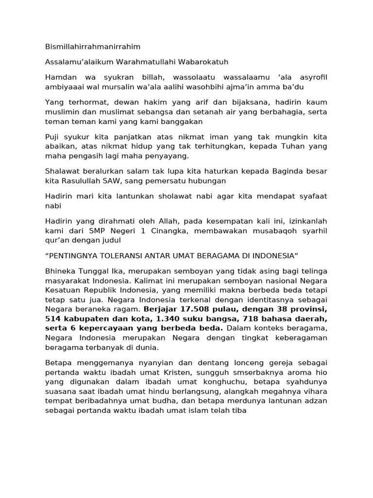 Teks MSQ Asmaleha | PDF