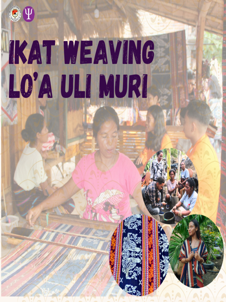Ikat Weaving: Lo'a Uli Muri Sarongs | PDF | Weaving | Textiles