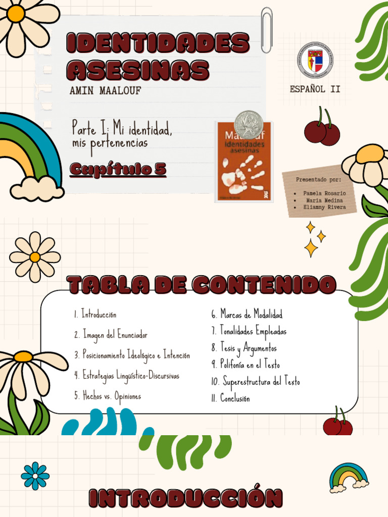 Capitulo 5 | PDF | Verdad | Migración humana