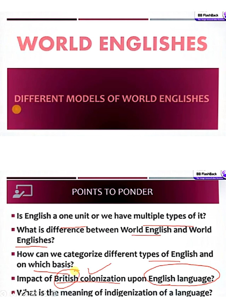 Theories & Models of World Englishes | PDF