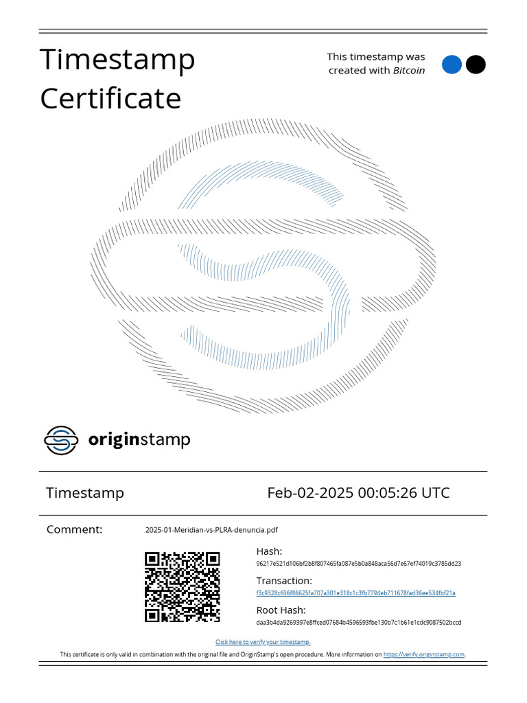 certificate.Bitcoin ...