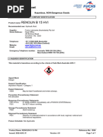 CRC 5-56 Aerosol Safety Data Sheet | PDF | Chemical Process Engineering ...