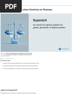 Superávit y Déficit: Conceptos Clave | PDF | Balance presupuestario del ...