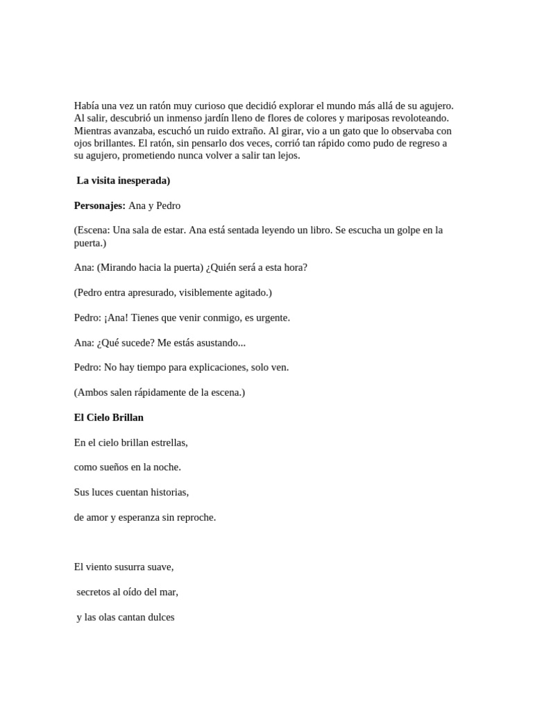 Cuentos | PDF | Aves