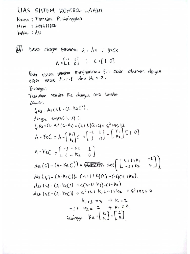 UAS SKL Fransius | PDF